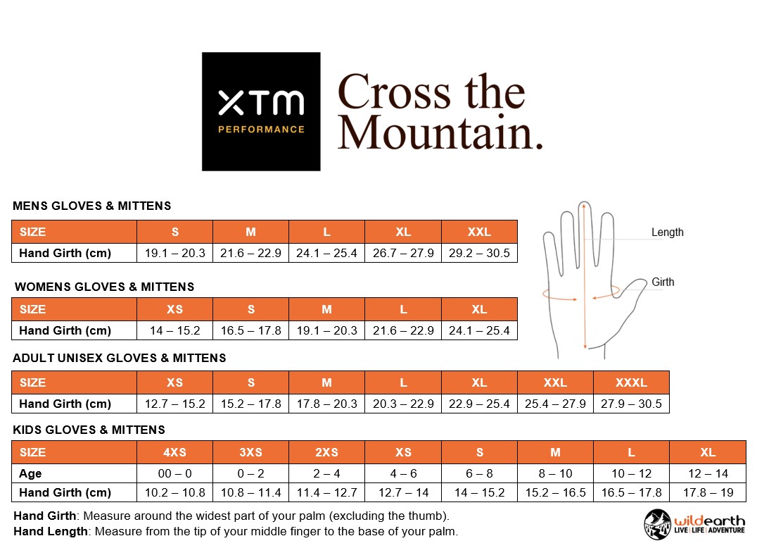 XTM Sapporo II Womens Snow Gloves - Almond - L - XTM Performance